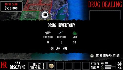 Screenshot of Scarface: Money. Power. Respect. (PSP, 2006) - MobyGames