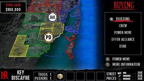 Screenshot of Scarface: Money. Power. Respect. (PSP, 2006) - MobyGames