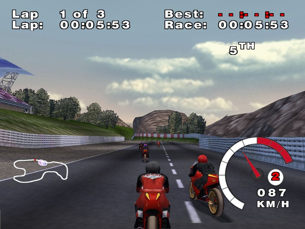Screenshot of Ducati World: Racing Challenge (Windows, 2001) - MobyGames