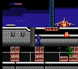 Screenshot of CrossFire (NES, 1990) - MobyGames