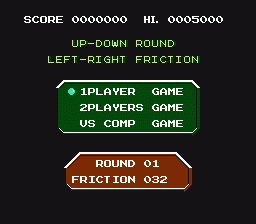 Screenshot of Lunar Pool (NES, 1985) - MobyGames