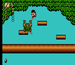 Screenshot of Whomp 'Em (NES, 1990) - MobyGames