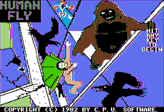 The Human Fly (1982) - MobyGames