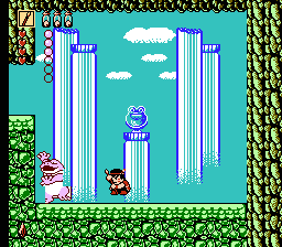 Screenshot of Whomp 'Em (NES, 1990) - MobyGames