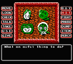 Screenshot of Princess Tomato in the Salad Kingdom (NES, 1988) - MobyGames
