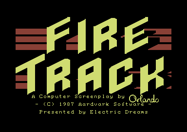 Screenshot of Firetrack (Commodore 64, 1987) - MobyGames
