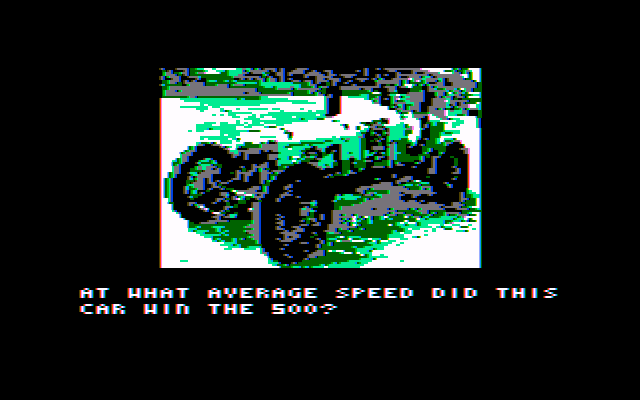 Screenshot of Indianapolis 500: The Simulation (DOS, 1989) - MobyGames