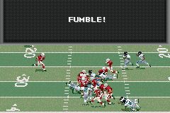 Screenshot of Madden NFL 2002 (Game Boy Advance, 2001) - MobyGames