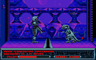 Screenshot of Metal Mutant (DOS, 1991) - MobyGames