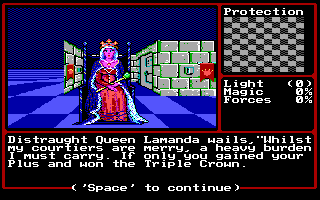Screenshot of Might and Magic II: Gates to Another World (DOS, 1988 ...