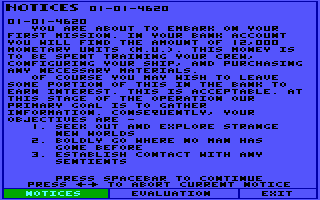 Screenshot of Starflight (DOS, 1986) - MobyGames