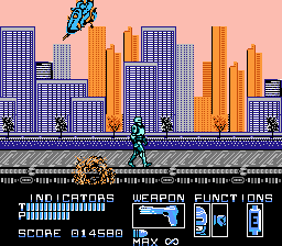 Screenshot of RoboCop (NES, 1989) - MobyGames
