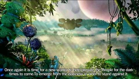 Screenshot of James Cameron's Avatar: The Game (PSP, 2009) - MobyGames