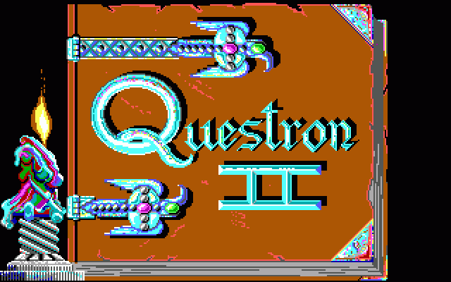 Screenshot of Questron II (DOS, 1988) - MobyGames