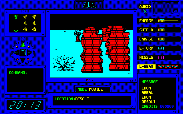 Screenshot of AIR (PC-88, 1987) - MobyGames