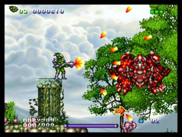 Screenshot of Gunlord (Dreamcast, 2012) - MobyGames