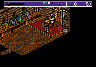 Screenshot of Landstalker (Genesis, 1992) - MobyGames