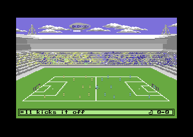Screenshot of Football Manager 3 (Commodore 64, 1992) - MobyGames
