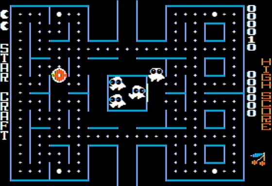 Screenshot of Snoggle (Apple II, 1981) - MobyGames