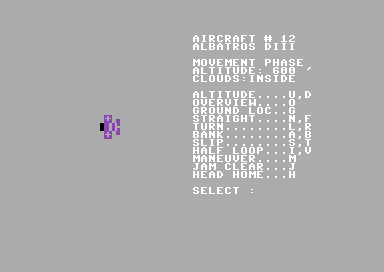 Screenshot of Eagles (Commodore 64, 1983) - MobyGames