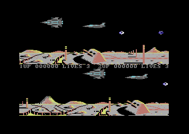 Screenshot of Eagles (Commodore 64, 1987) - MobyGames