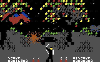 Screenshot of Forbidden Forest (Commodore 64, 1983) - MobyGames