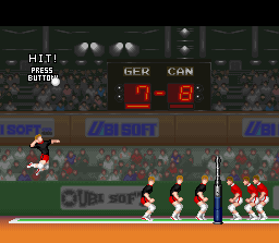 Screenshot of Hyper V-Ball (SNES, 1992) - MobyGames