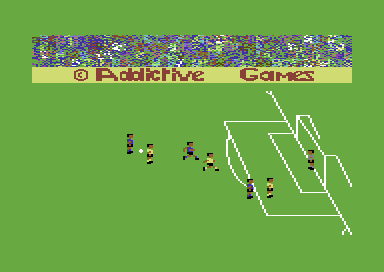 Screenshot of Football Manager (Commodore 64, 1982) - MobyGames