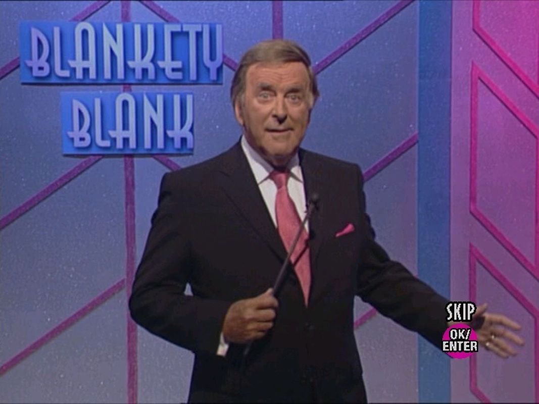 Screenshot of Blankety Blank (DVD Player, 2006) - MobyGames