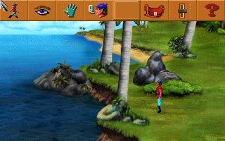 Screenshot of King's Quest II: Romancing the Stones (Windows, 2002) - MobyGames