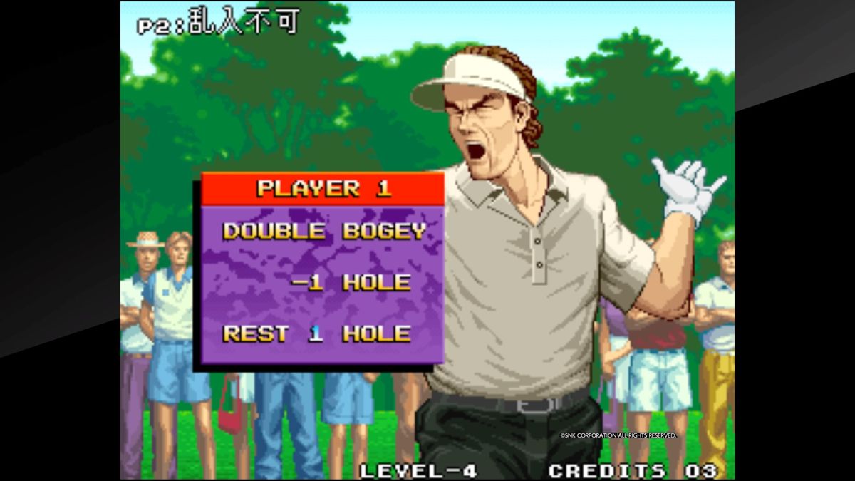 Screenshot of Neo Turf Masters (PlayStation 4, 1996) - MobyGames