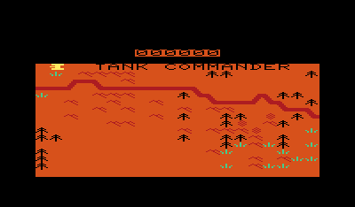 Screenshot of Tank Commander (VIC-20, 1984) - MobyGames