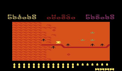 Screenshot of Tank Commander (VIC-20, 1984) - MobyGames