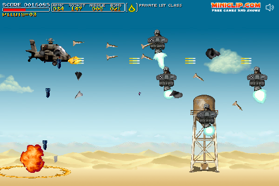 Screenshot of Apache Overkill (Browser, 2009) - MobyGames