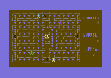 Screenshot of Supercuda (Commodore 64, 1983) - MobyGames