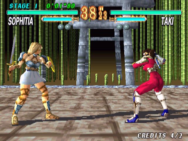Screenshot of Soul Blade (Arcade, 1996) - MobyGames