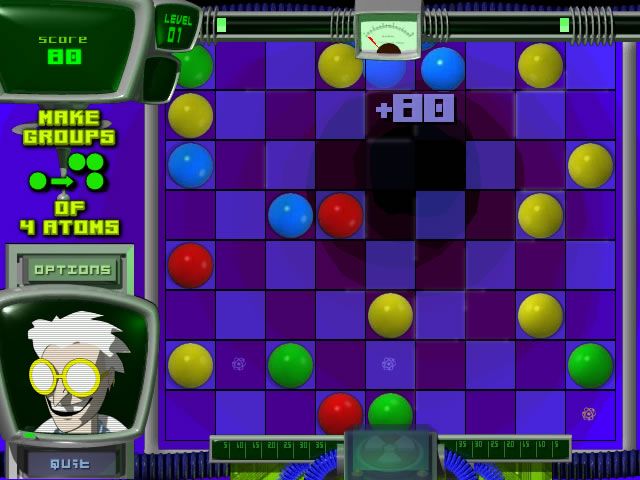 Screenshot of Atomica Deluxe (Windows, 2001) - MobyGames