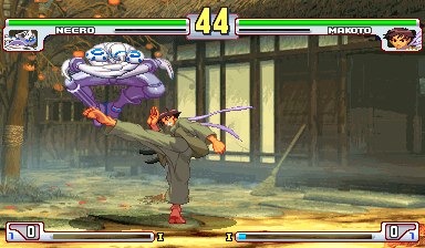 Screenshot of Street Fighter III: 3rd Strike (Dreamcast, 1999) - MobyGames