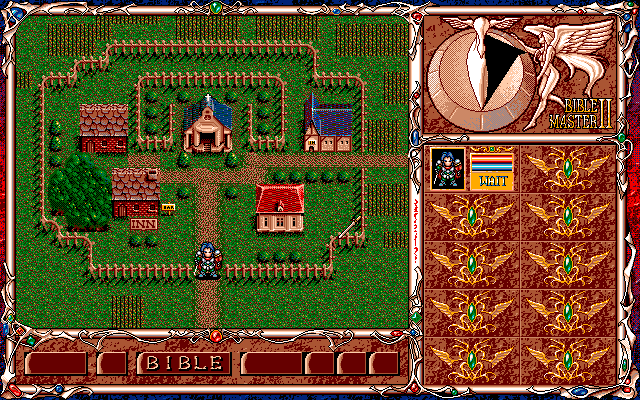 Screenshot of Bible Master 2: The Chaos of Aglia (PC-98, 1994) - MobyGames