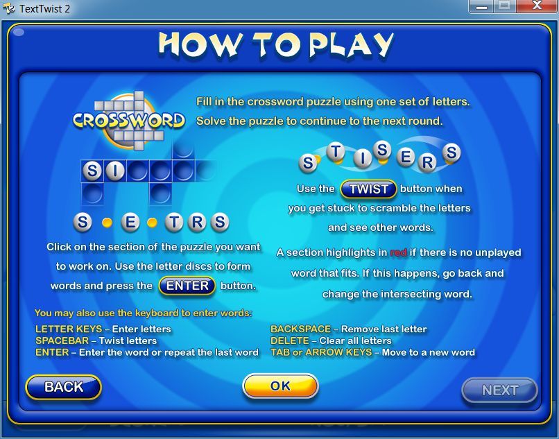 Screenshot of TextTwist 2 (Windows, 2008) - MobyGames