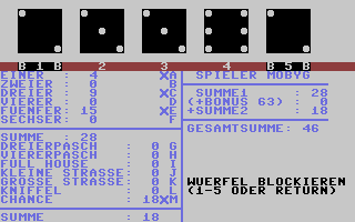 Screenshot of Chicago (Commodore 16, Plus/4, 1987) - MobyGames