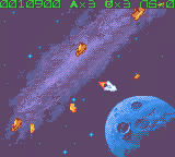Screenshot of Asteroids (Game Boy Color, 1998) - MobyGames