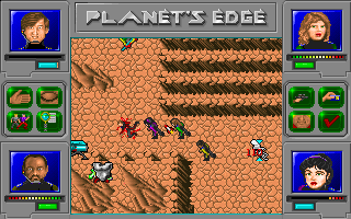 Screenshot of Planet's Edge: The Point of no Return (DOS, 1991) - MobyGames