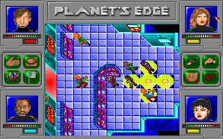 Screenshot of Planet's Edge: The Point of no Return (DOS, 1991) - MobyGames