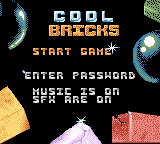Screenshot of Cool Bricks (Game Boy Color, 1999) - MobyGames