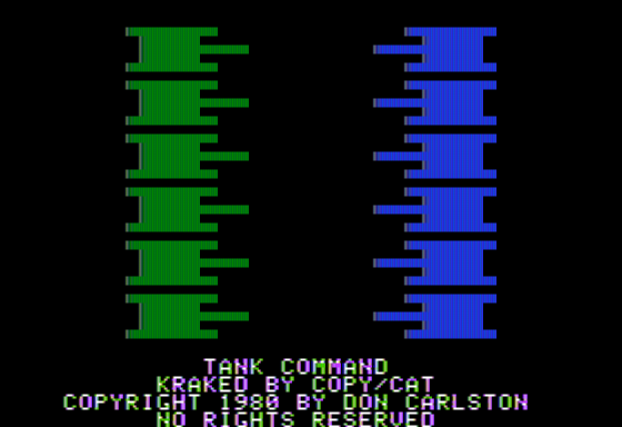 Tank Command (1980) - MobyGames