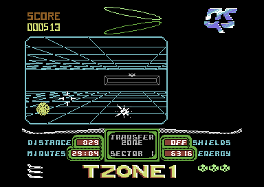 Screenshot of The Tube (Commodore 64, 1987) - MobyGames