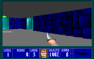 Screenshot of Wolfenstein 3D (DOS, 1992) - MobyGames