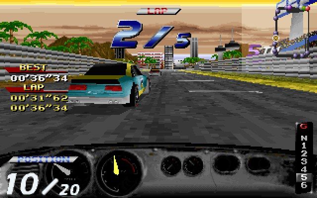 Screenshot of Speed Haste (DOS, 1995) - MobyGames