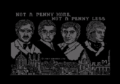 Jeffrey Archer: Not a Penny More, Not a Penny Less - The Computer Game ...